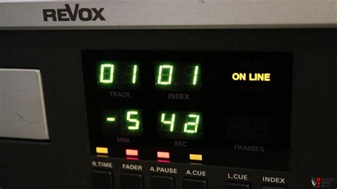 Revox C 221 Professional Series Broadcast Cd Player Xlr Photo 1771549 Uk Audio Mart