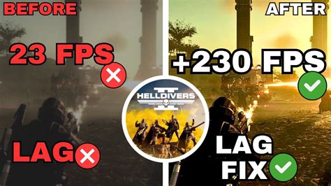Helldivers 2 Fix Lag And Stuttering Boost Fps Easy Guide Youtube