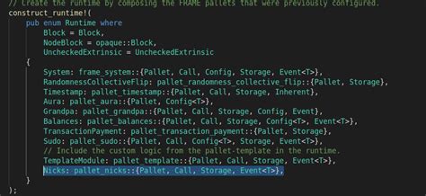 Polkadot Error While Adding Nick Pallet To Substrate Stack Overflow