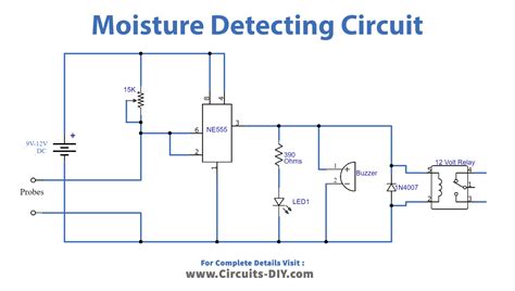 Humidity Meter Circuit Diagram