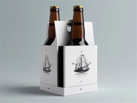 Premium Photo Beer Packaging