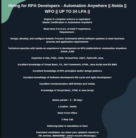 Jemima Madiri On Linkedin Rpa Rpadeveloper Noida Automationanywhere