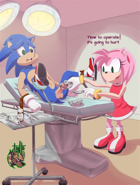 Rule 34 Amy Rose Anthro Balls Bottomwear Bound Circumcision Digital Media Artwork English