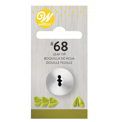 Leaf Tip 68 Wilton Cake Decor And Baking Supplies
