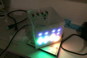 LED Cyberhome Model With LCD Clock Hackaday Io