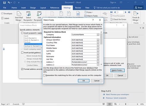 How To Do A Mail Merge In Access 2016