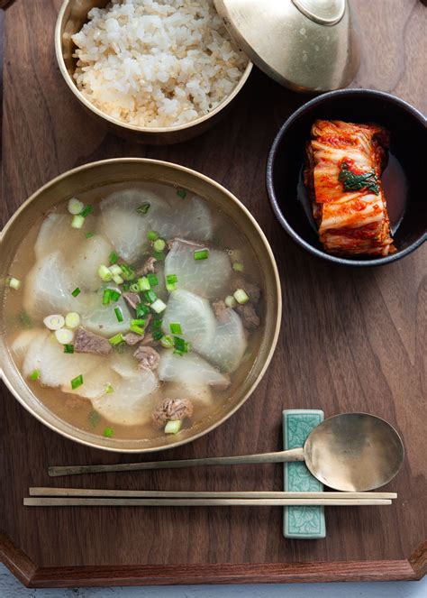 Korean Beef Radish Soup Sogogi Muguk Beyond Kimchee