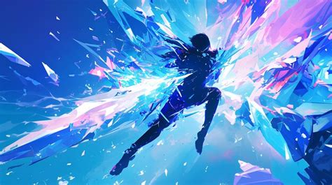 Premium Photo Male Anime Poses Attacking With Elemental Power