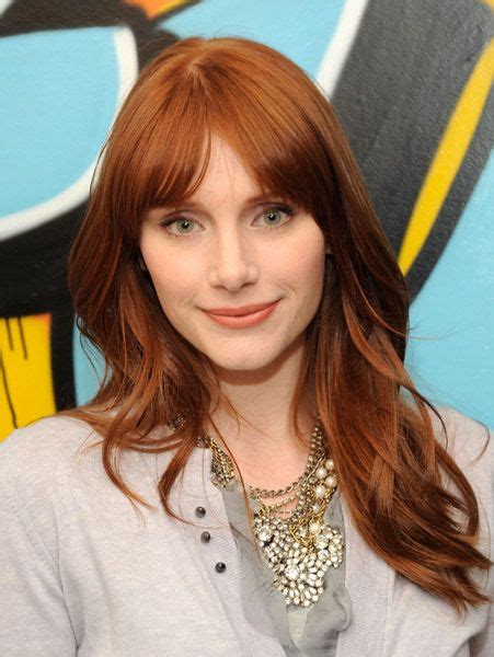 Bryce Dallas Howard Bryce Dallas Howard Red Hair Redheads