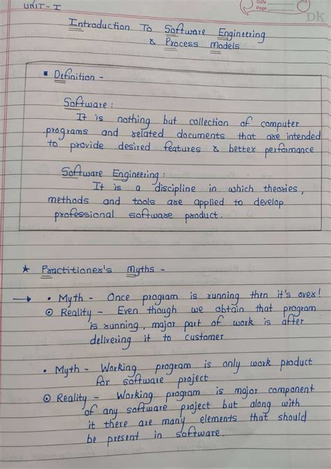 SE Insem Notes By Dk Computer Engineering Studocu