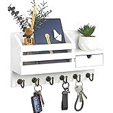 Amazon Com RelaxScene Key Holder Wall Mount Decorative Key Rack And Mail Organizer With Key