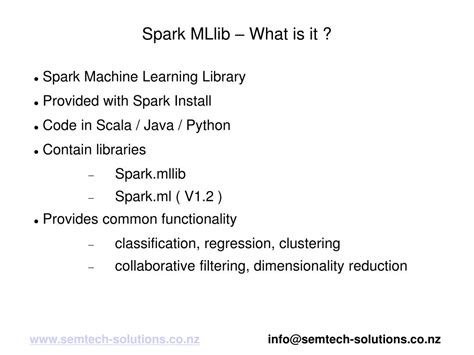 Ppt An Introduction To Apache Spark Mllib Powerpoint Presentation