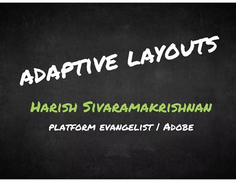 adaptive layouts and css 3 media queries ppt