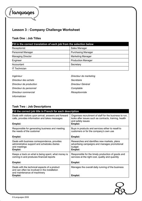 Lesson 3 Challenge Worksheet Pdf