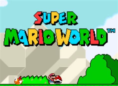 Super Mario World Online Play The Snes Classic Game