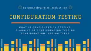Configuration Testing Software Testing Class