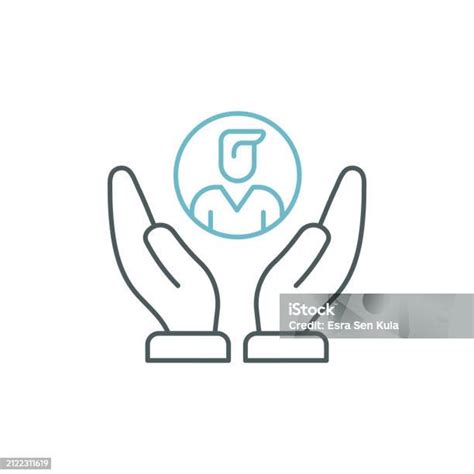 이달의 직원 편집 가능한 획이 있는 Duocolor 라인 아이콘 디자인 인포그래픽 웹 페이지 모바일 앱 Ui Ux 및 Gui 디자인에 적합합니다 Employee