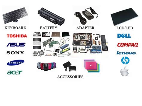 Adapter Battery Keyboard Screen Fan Cable Hinges Hardware Ssd Ram For