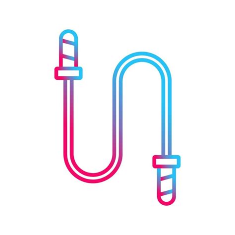 Jumping Rope Vector Icon Vector Art At Vecteezy