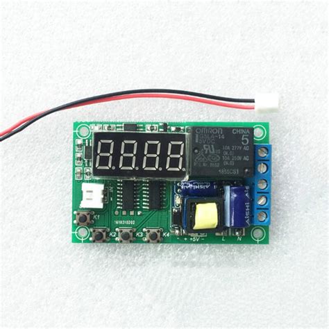 Taidacent Delay Time Relay 220v Relay Switch Timing Cycle Multi