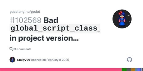 Bad Global Script Class Cache Cfg In Project Version Upgrade Issue Godotengine