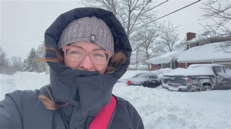 Snowshoes Anyone Getting To Work On Snowbound Pei Cbcca
