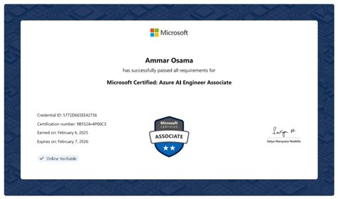 ammar ali on linkedin microsoft azureai aiengineer machinelearning