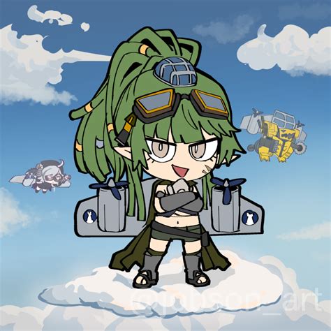 Sleepyowl Jobkung15 Gavial Arknights Gavial The Invincible Arknights Tomimi Arknights