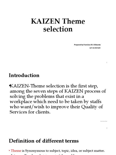Kaizen Steps Pdf