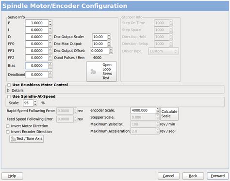 mesa configuration wizard