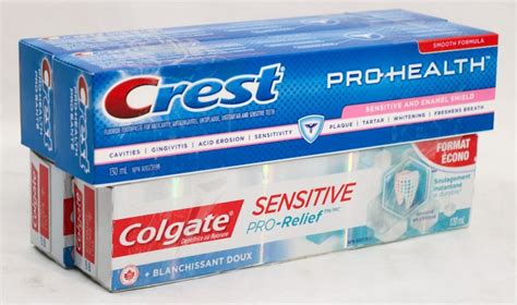 Lot Of 4 Colgate And Crest Toothpaste
