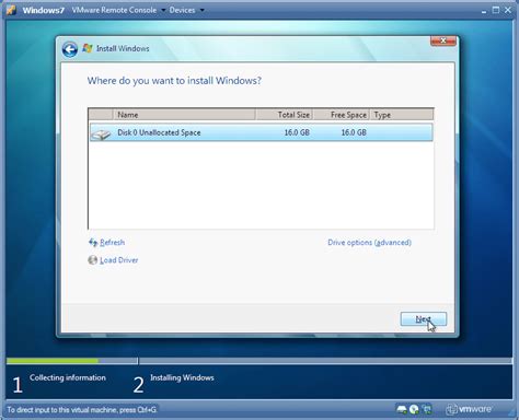 How To Install Windows Inside VMware Server