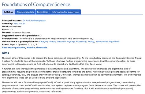 Foundations Of Computer Science Ryan Kortvelesy