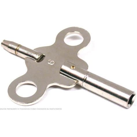 American Clock Double End Winder Key Size 6 And 1 75mm