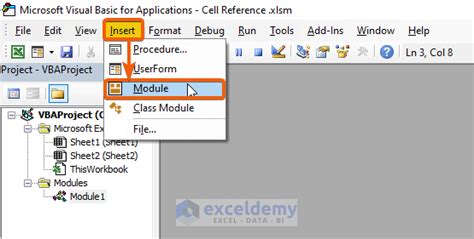 Excel Vba Cell Reference In Another Sheet 4 Methods Exceldemy