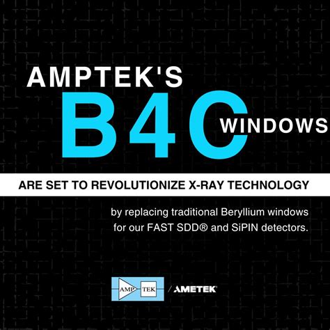Amptek Inc Xrf On Linkedin Amptek Xraywindows Innovation