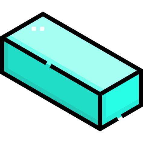 Rectangle Detailed Straight Lineal Color Icon