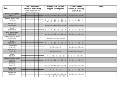 Spec Compliance Sheet Pdf
