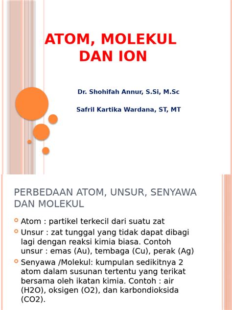 Atom Molekul Dan Ion Pdf