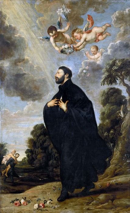 Святой Франциск Ксаверий картина — Антонис Ван Дейк