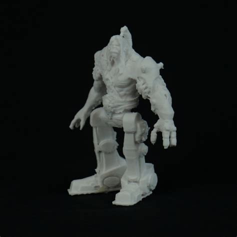3d printable mecha grommash meshmix by brandon walters