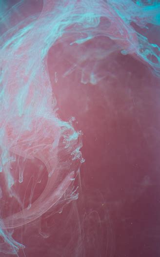 초록 배경 색깔 물 우주의 패턴에 잉크 색 연기 추상 운동 페인트의 멀티 컬러 흐름을 냉동입니다 소프트 포커스 흐린된 배경으로 가로 사진 눈보라에 대한 스톡 사진 및 기타