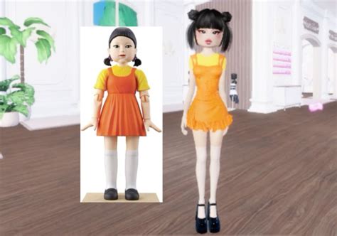 Non Vip Squid Game Doll Dress To Impress En 2024