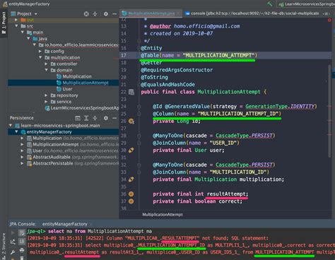 IntelliJ에서 H 연결하고 JPA Console 사용하기 뒤태지존의 끄적거림