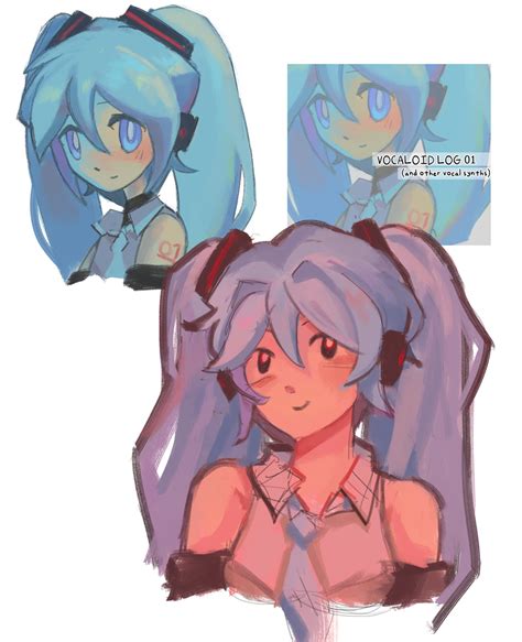 Vocal Synth Doodles By Snailasleep On Newgrounds