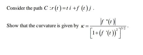 Solved Consider The Path C R T Ti F T J Show That The Chegg Com