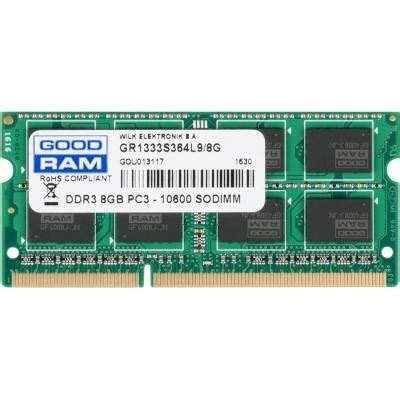 Модуль памяти для ноутбука SoDIMM DDR3 8GB 1333 MHz Goodram ...