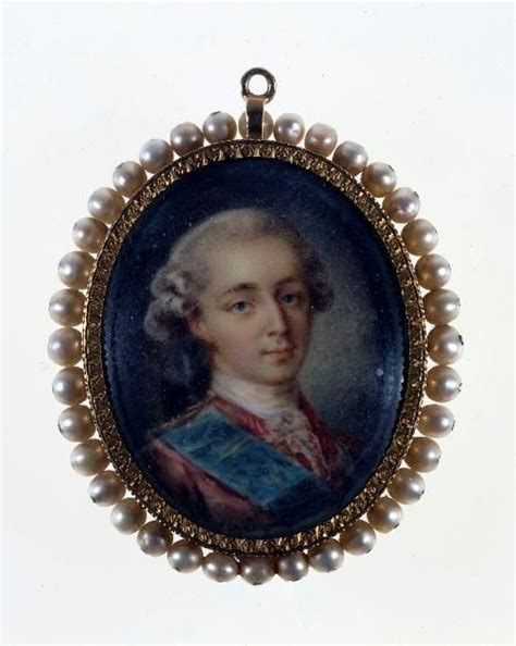 Miniature Portraits Louis Xvi French Royalty