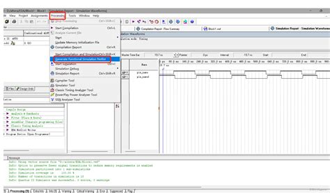 quartus ii简单仿真及no simulation input file错误解决方法 csdn博客