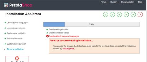 An Error Occured During Installation Solved Installing